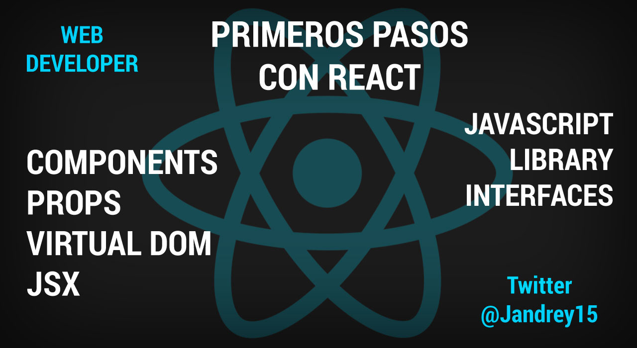 Primeros pasos con React | John Serrano Primeros pasos con React | John Serrano